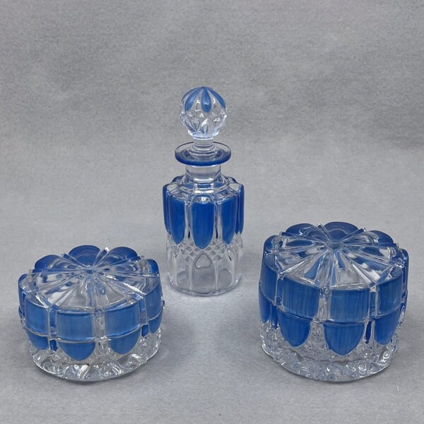 Glass Dresser Set - Etsy