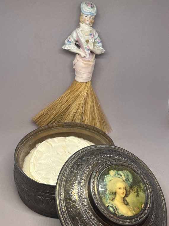 vintage half doll porcelain - Gem