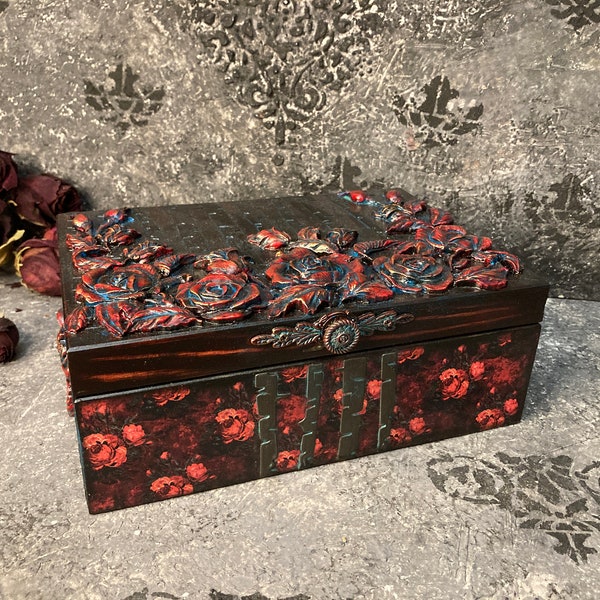 Gothic Jewelry Box - Etsy