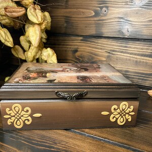 Witchy Tarot Card Storage Box, Magic Circle Tarot Card Holder, Witch ...