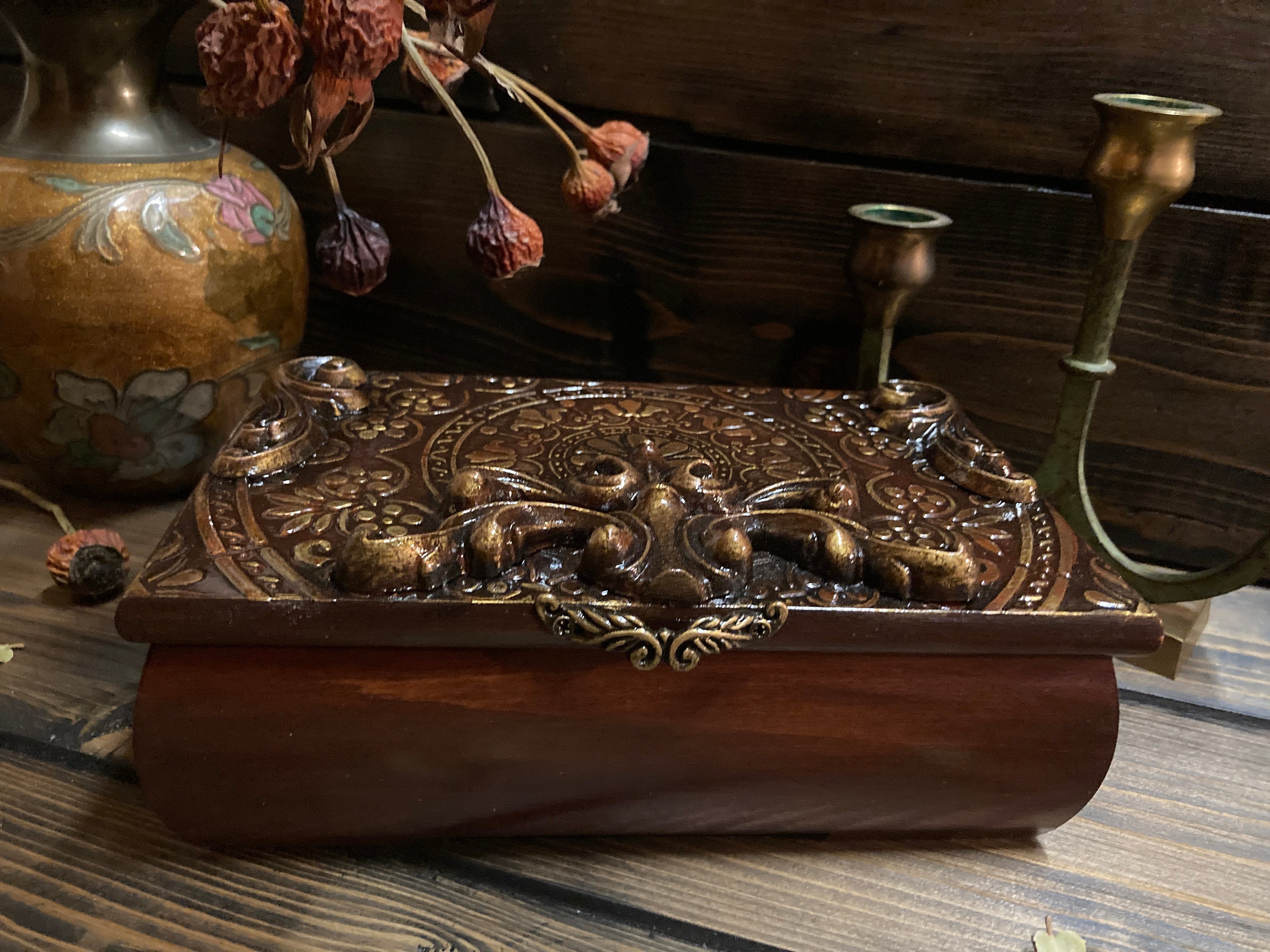 Manifestation Box, Witch Box, Tarot Card Box, Altar Box, Manifestation ...