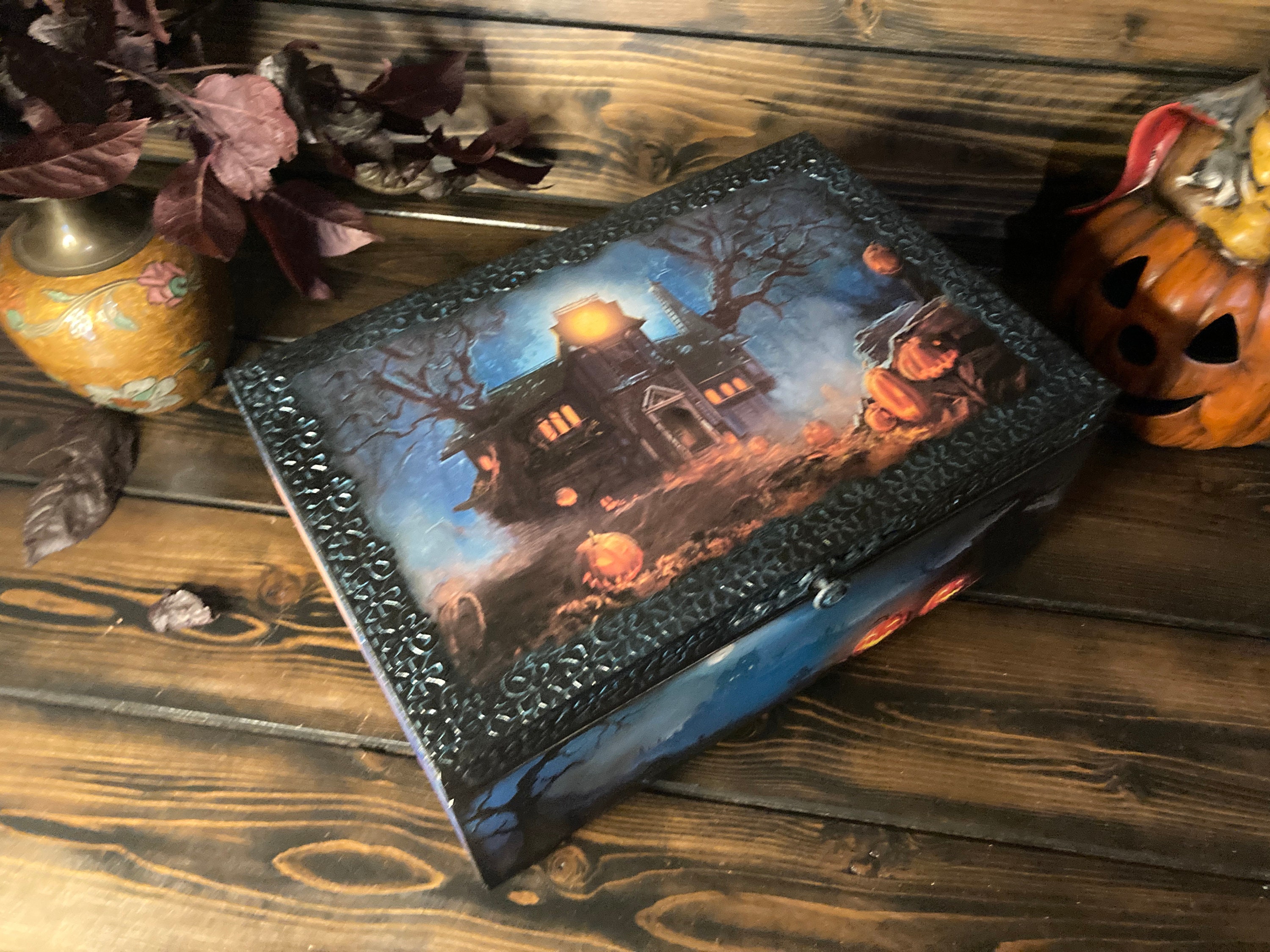 Witch Chest, Apothecary Cabinet, Secret Storage, Gothic Organiser ...