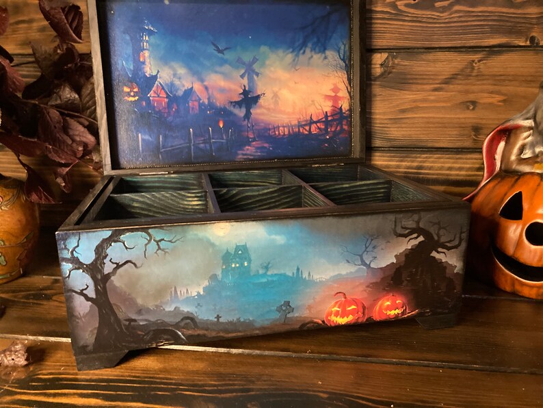 Witch Chest, Apothecary Cabinet, Secret Storage, Gothic Organiser ...