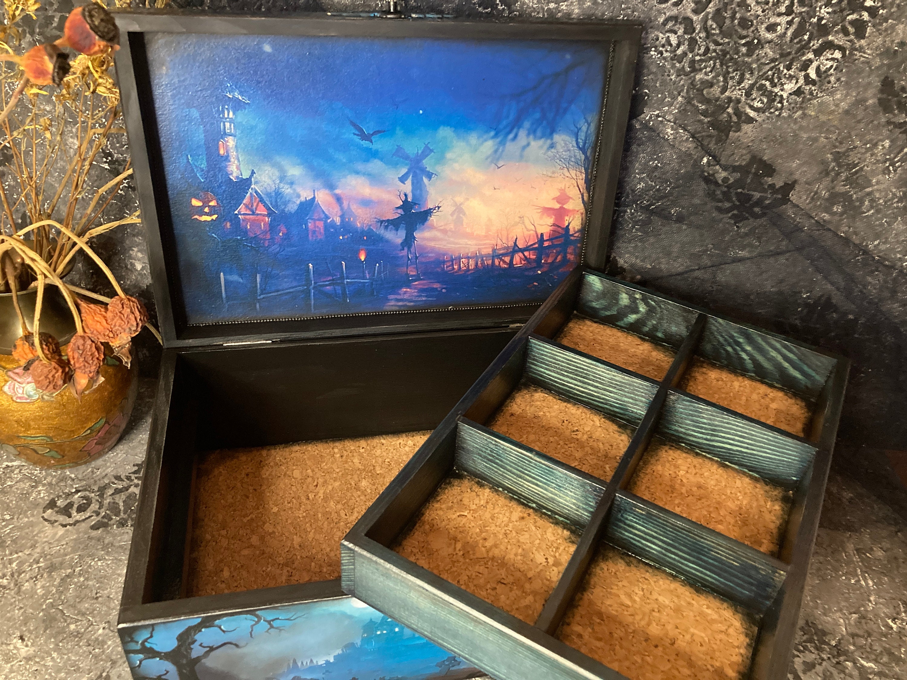 Witch Chest, Apothecary Cabinet, Secret Storage, Gothic Organiser ...