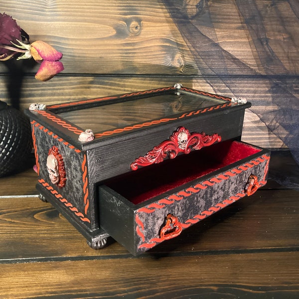Gothic Jewelry Box - Etsy