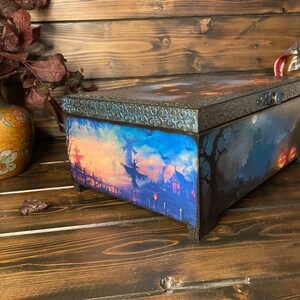 Witch Chest, Apothecary Cabinet, Secret Storage, Gothic Organiser ...