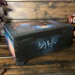 Witch Chest, Apothecary Cabinet, Secret Storage, Gothic Organiser ...