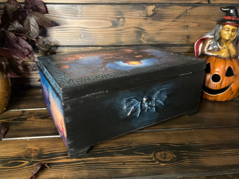 Witch Chest, Apothecary Cabinet, Secret Storage, Gothic Organiser ...