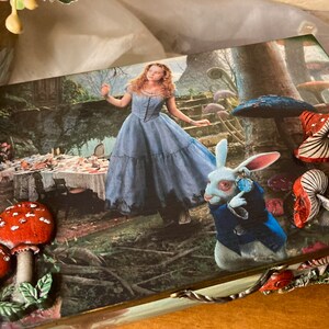 Allice in Wonderland, Jewelry Box Alice, Baby Keepsake Box Allice, Baby ...