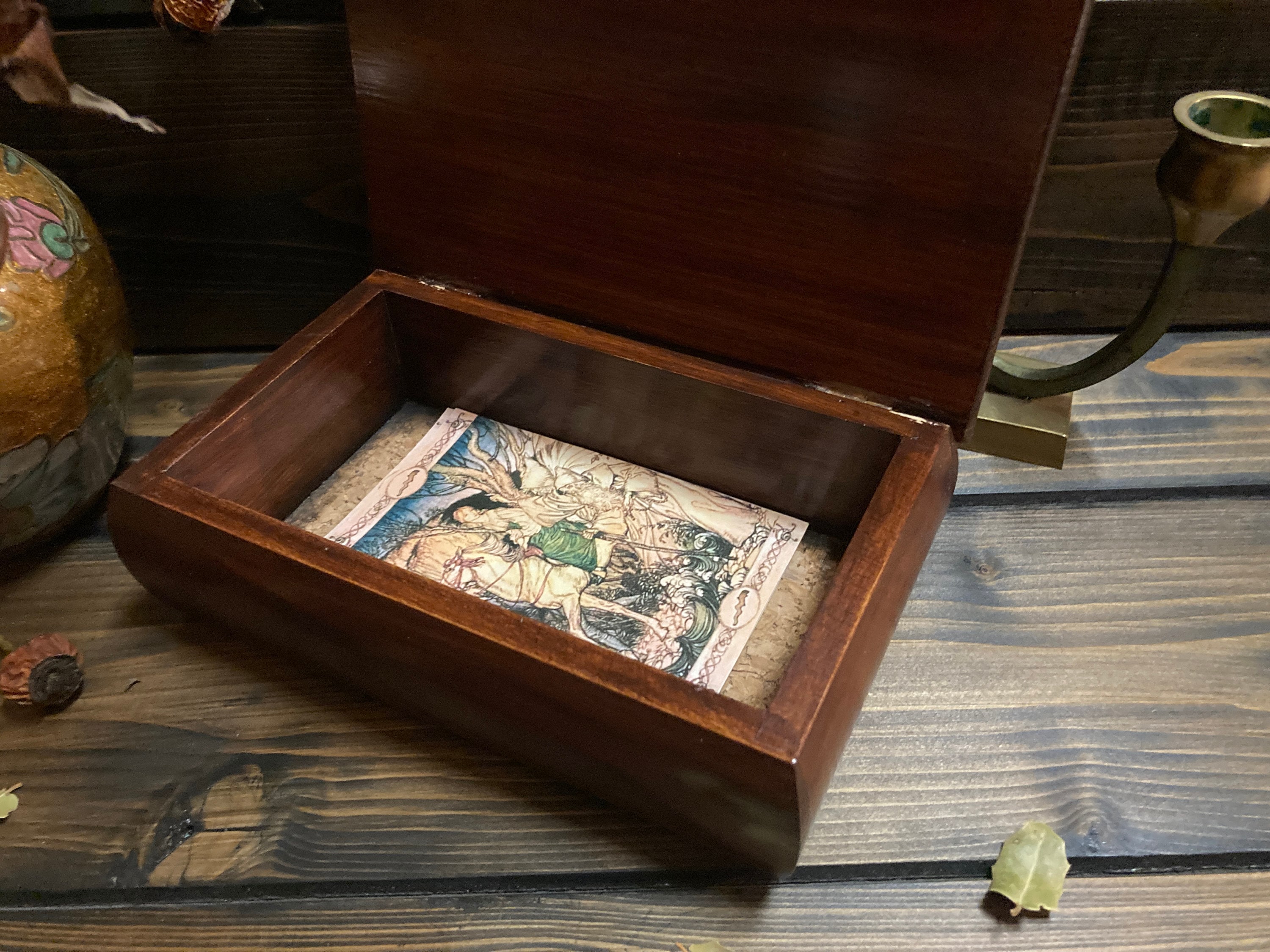 Manifestation Box, Witch Box, Tarot Card Box, Altar Box, Manifestation ...