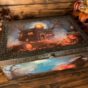 Witch Chest, Apothecary Cabinet, Secret Storage, Gothic Organiser ...