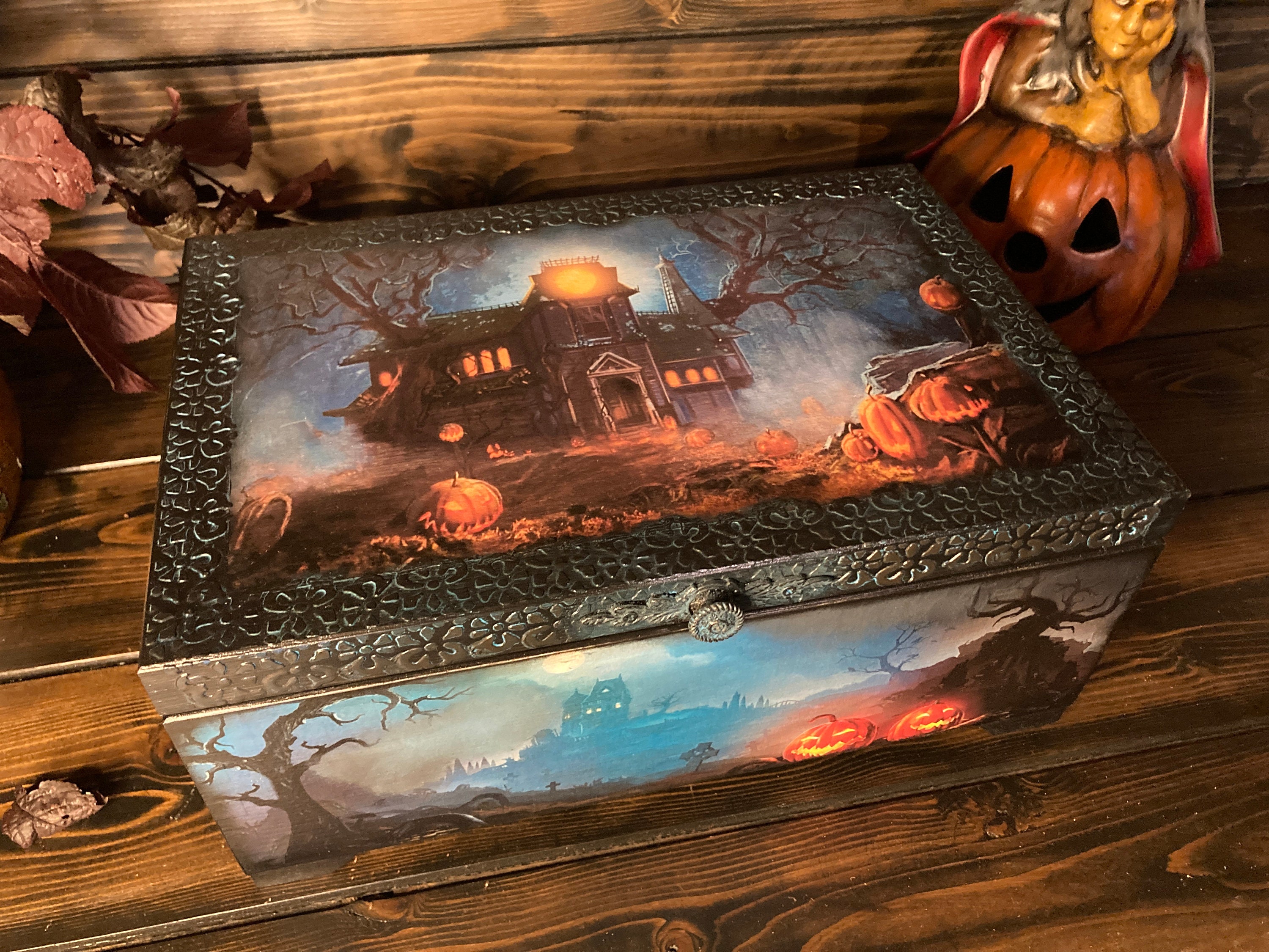 Witch Chest, Apothecary Cabinet, Secret Storage, Gothic Organiser ...