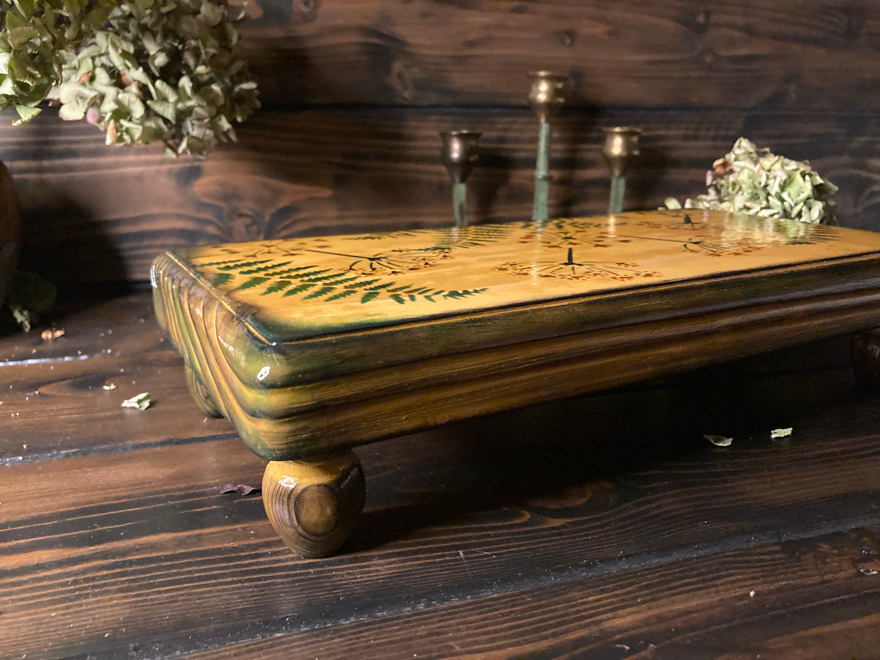 Altar Table Wooden Ritual Table Altar Offering Table - Etsy