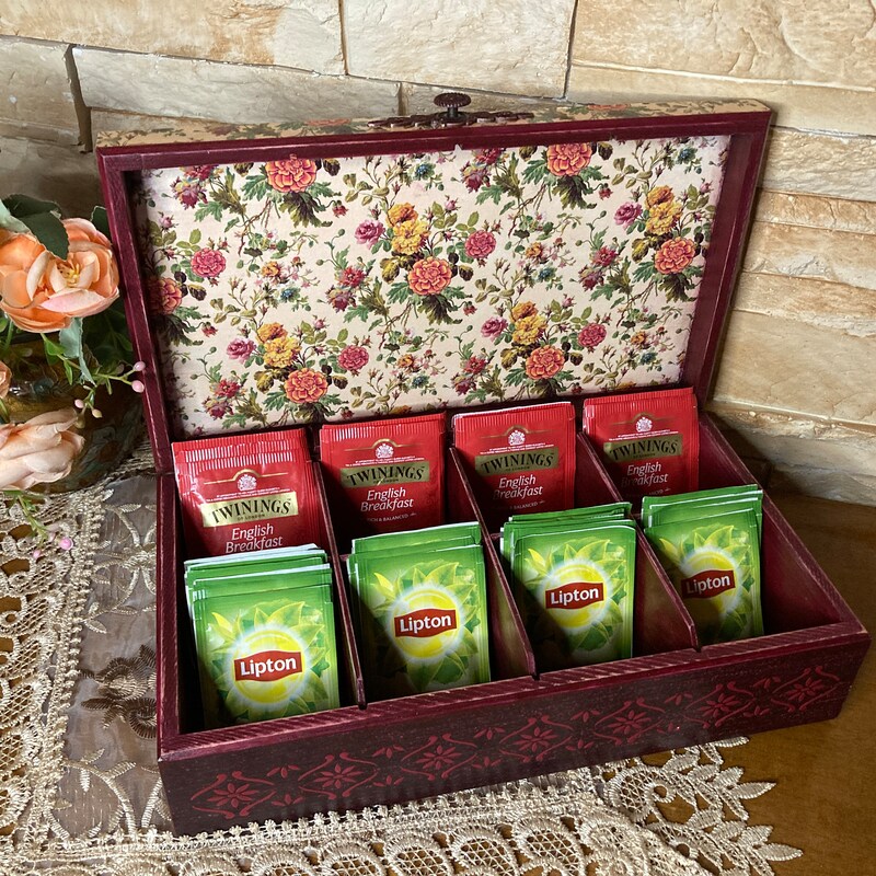 Tea Chest - Etsy
