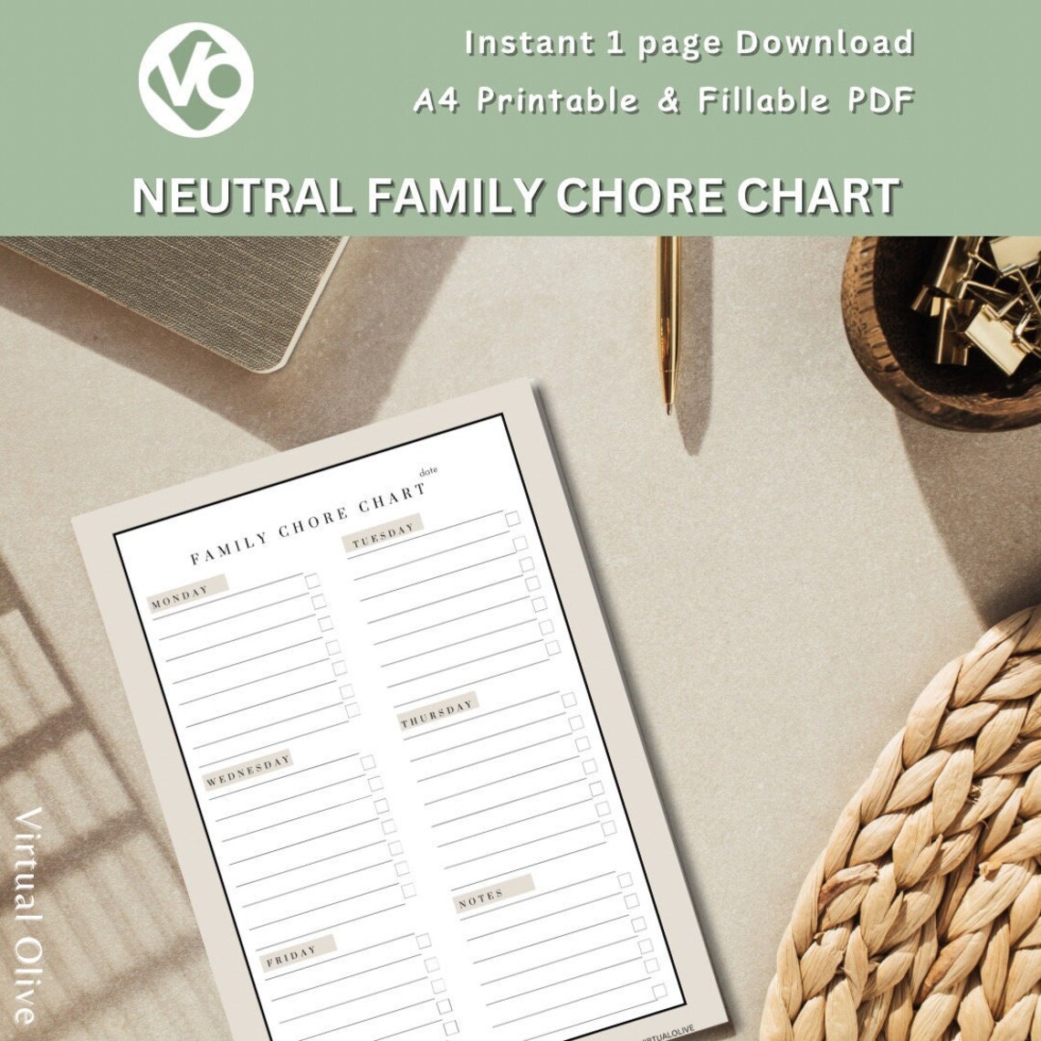 Family Chore Chart, Family Organiser, Chore Monitor, Family Task Lists ...