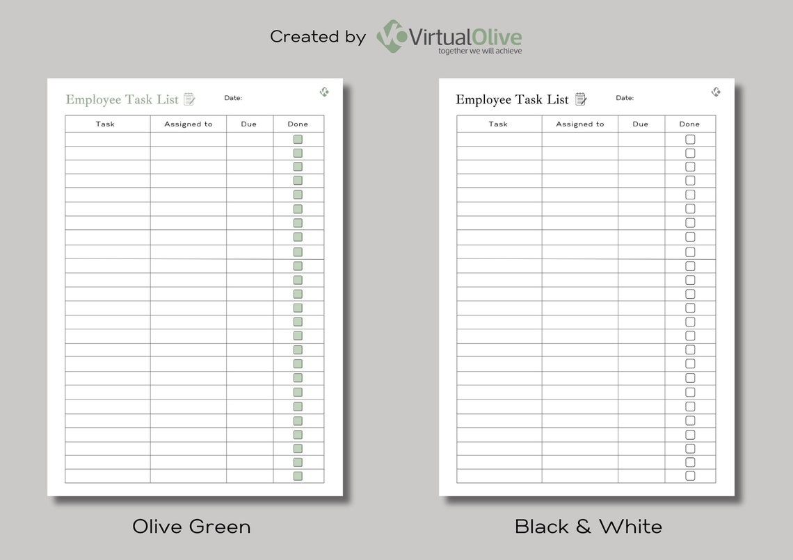Employee Task List, Work Essentials, Task Organiser, Organising My ...
