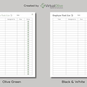 Employee Task List, Work Essentials, Task Organiser, Organising My ...