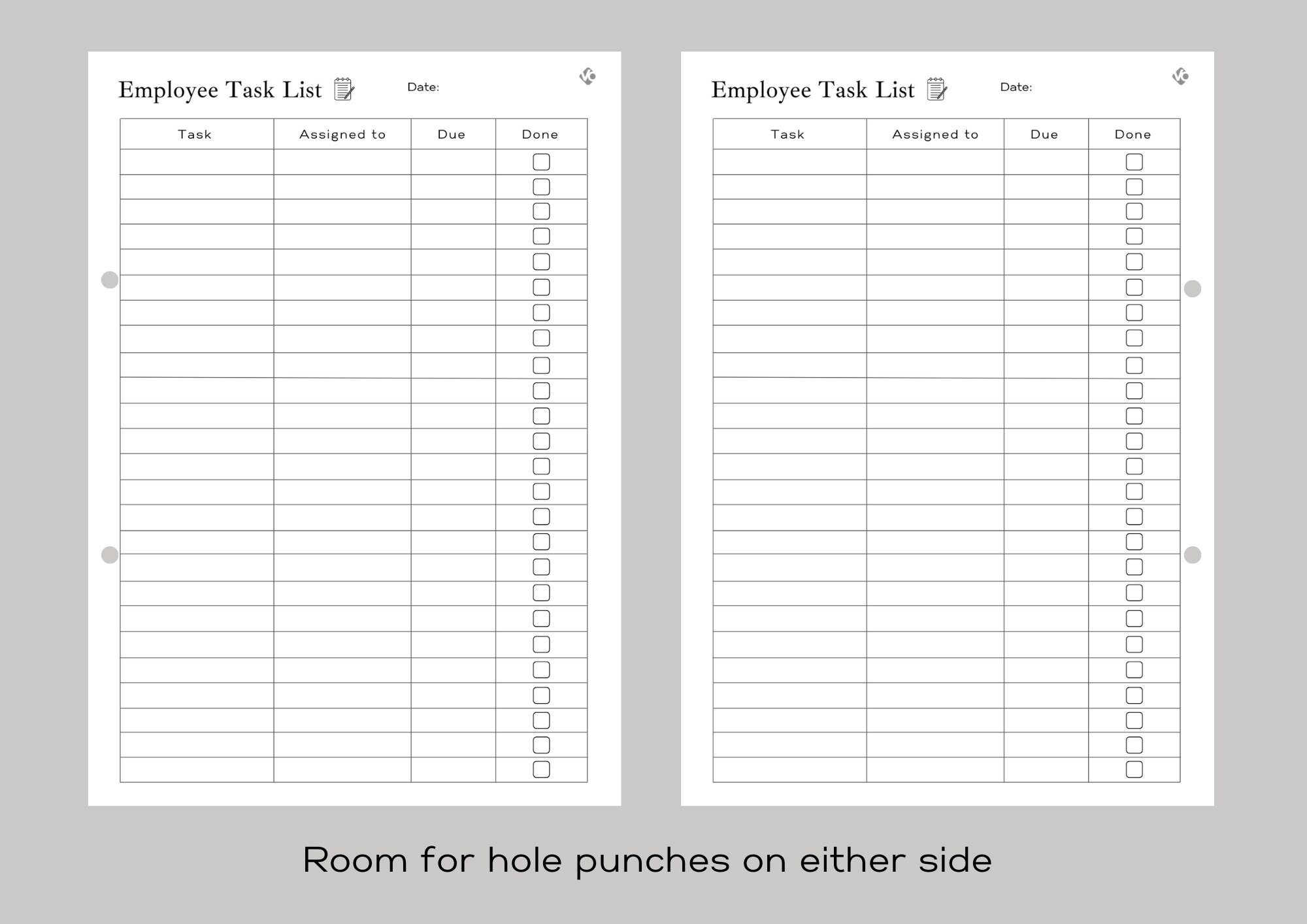 Employee Task List, Work Essentials, Task Organiser, Organising My ...