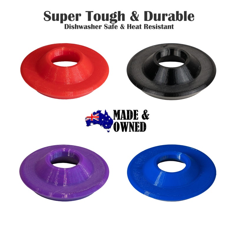 Yeti Colster Can Cooler Riser Extender Puck 330ml & 355ml - Dual Sided ...