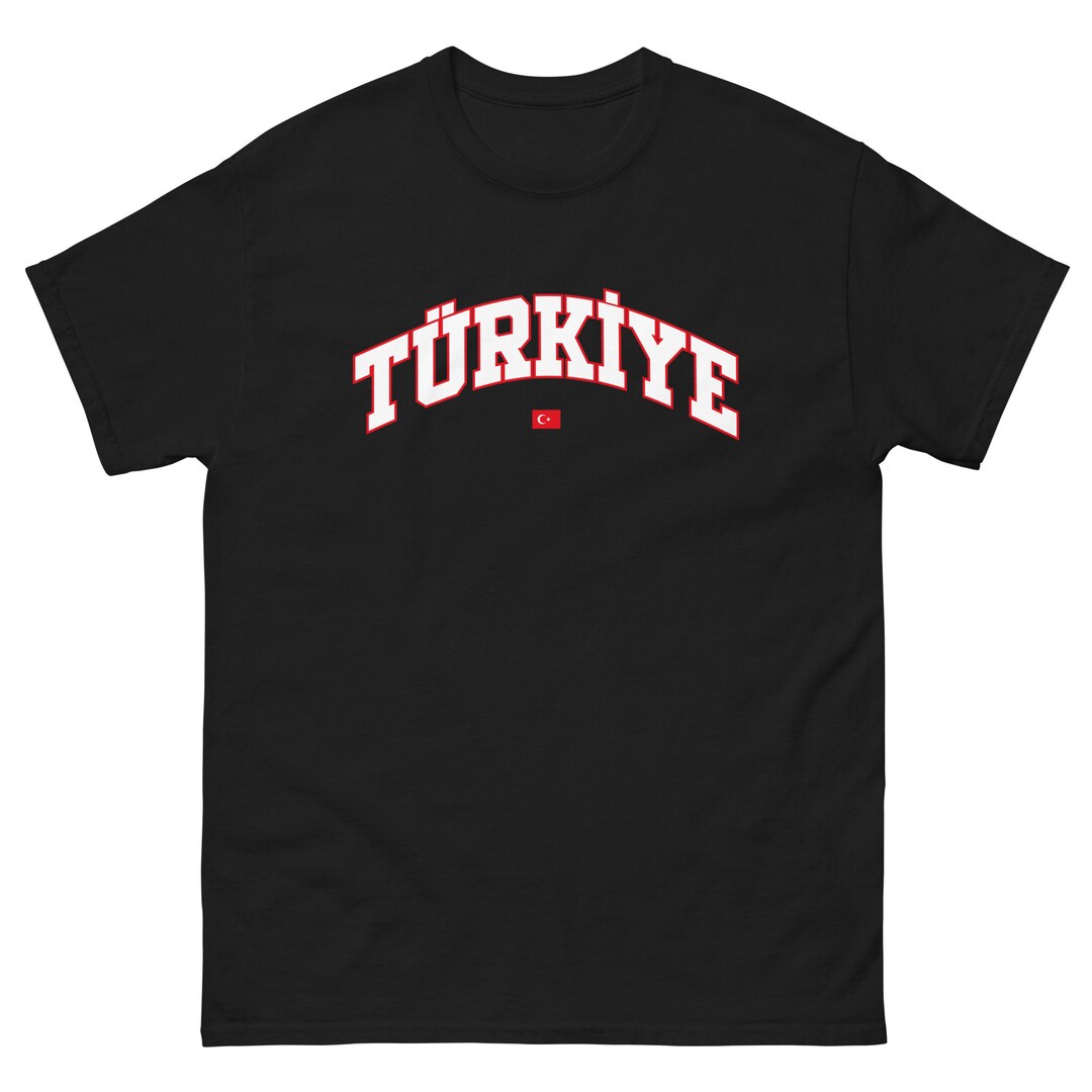 Men's Classic Tee | Turkish Flag | Turkiye Yazi | Gurur - Etsy