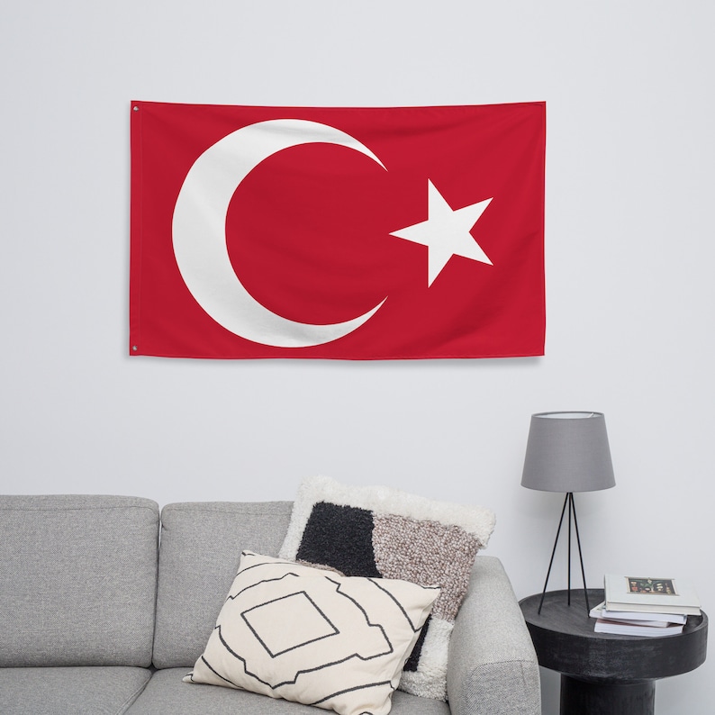 Turkish Flag | Turk Bayragi | Home Decor | Bayrak - Etsy