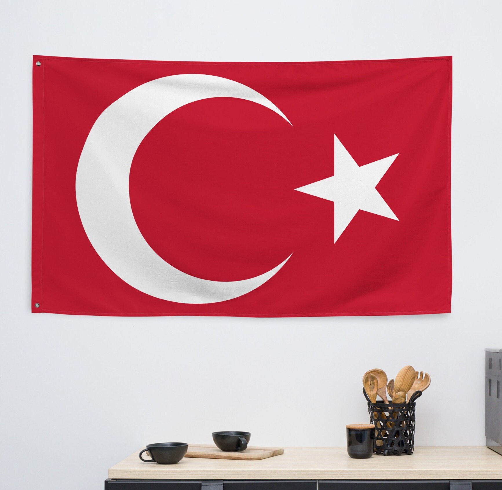 Turkish Flag | Turk Bayragi | Home Decor | Bayrak - Etsy