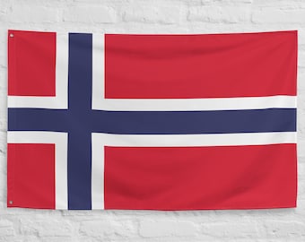 Norwegian Flag Norway Flag May 17th Decorations Syttende Mai Party ...