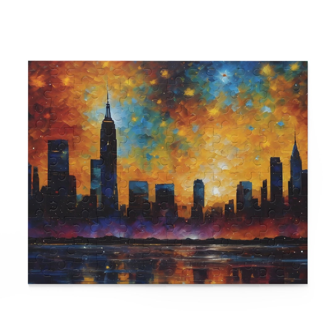 Modern City Skyline Jigsaw Puzzle for Youngs and Adults, Perfect Gift ...