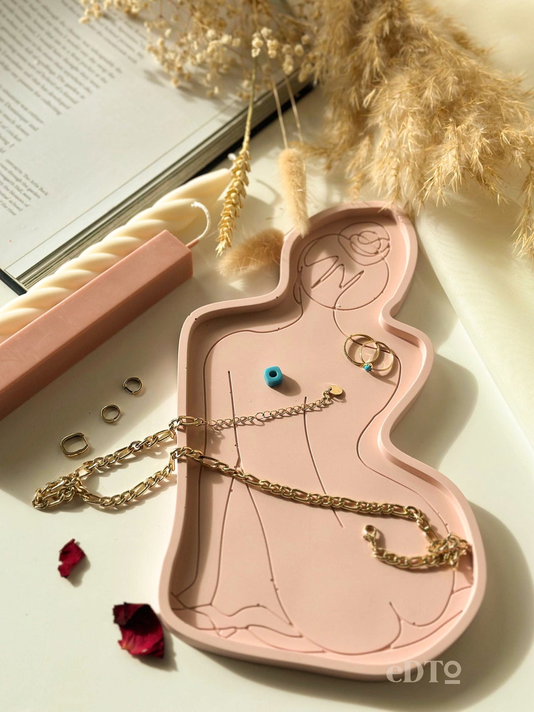 Human Body Tray Concrete Tray Decorative Tray Living - Etsy