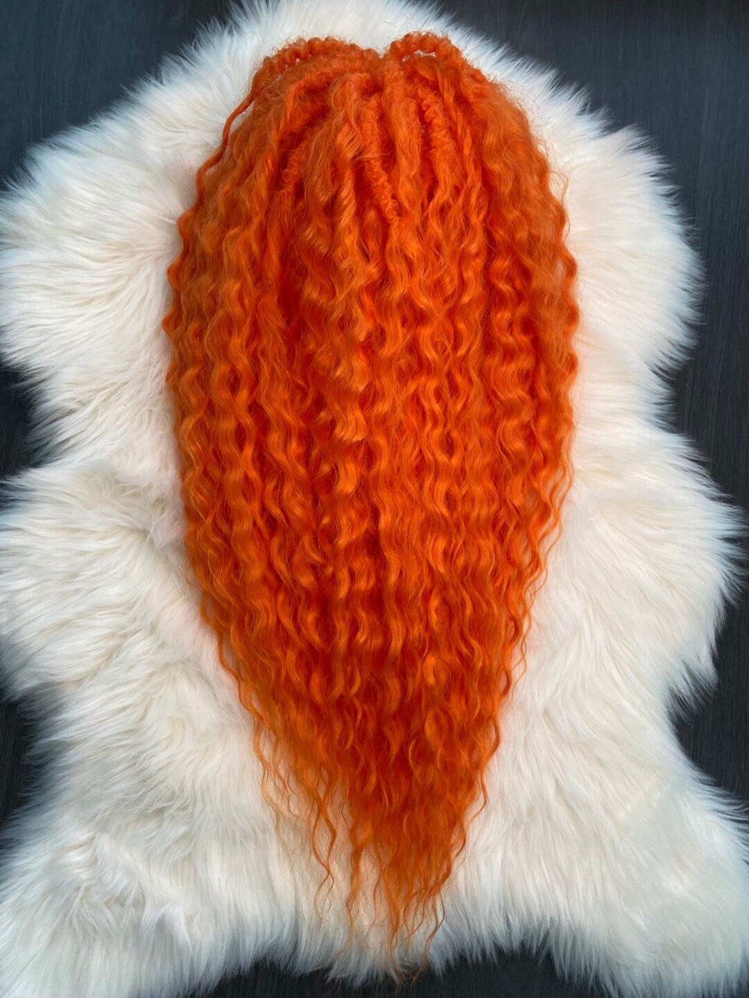 PUSH-UP Locks, Set of Dreads, Double Ended Dreads, Synthetic Hair, DE ...