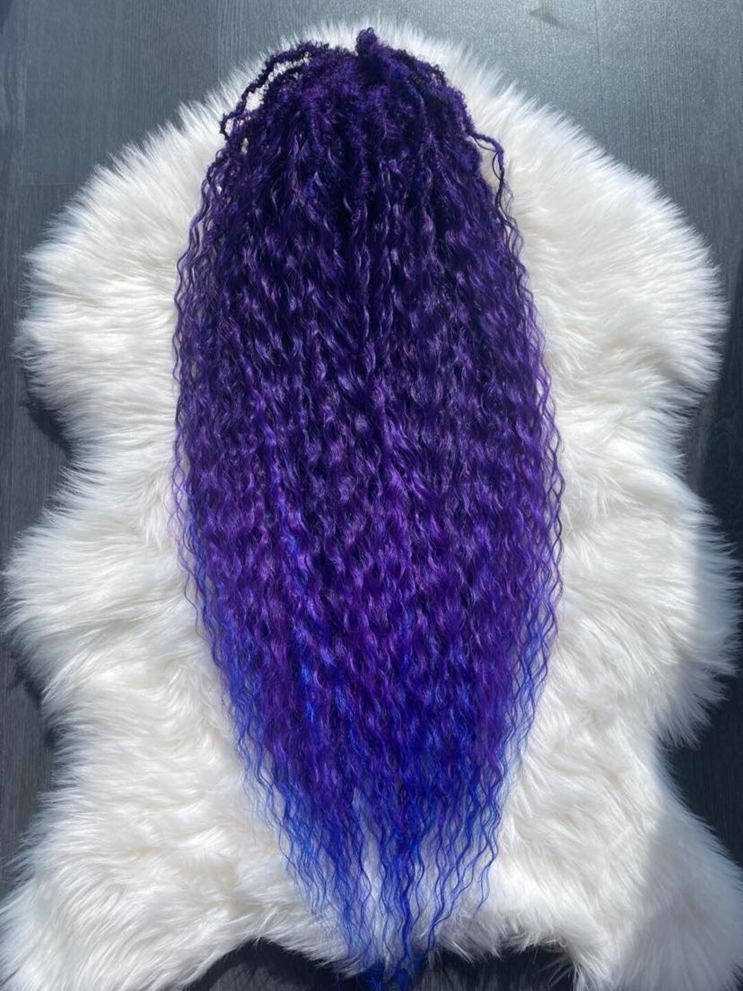 Cloudy Dreadlocks, Double Ended Dreads, Synthetic Hair, Synthetic Fake ...