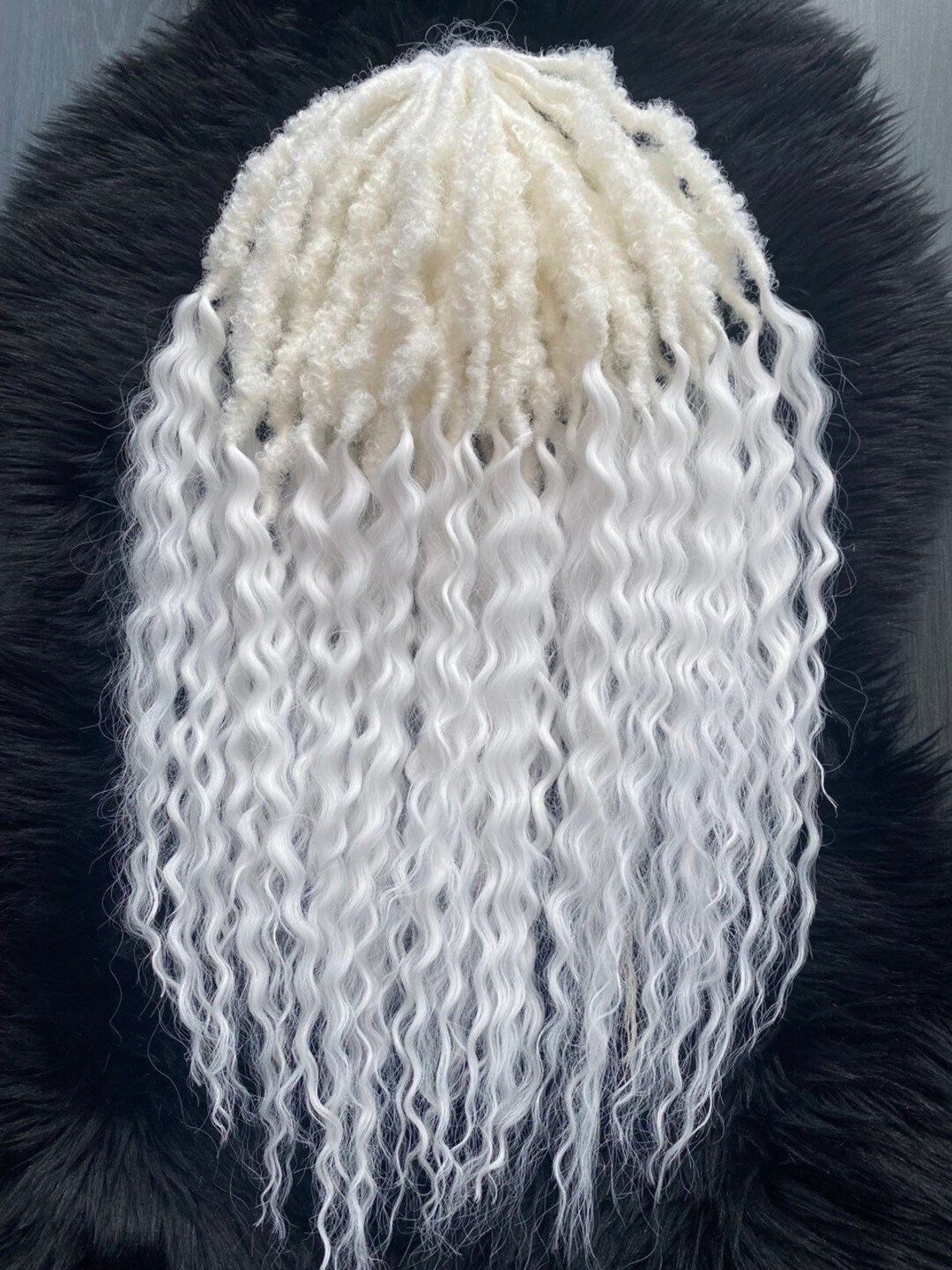 Fairy Locks, Curly Synthetic Dreads, SE Curly Dreads, Synthetic Fake ...