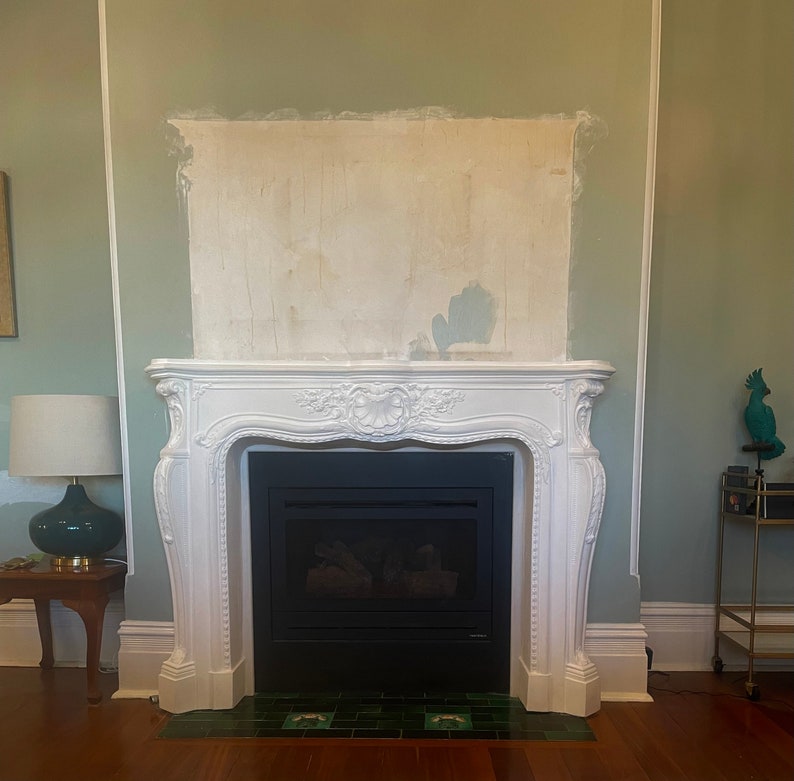 FREE Delivery*stone Fireplace Mantel, Lightweight Cast, Fireproof, Non ...