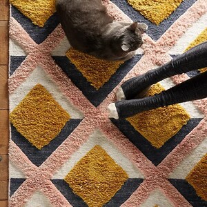 Handmade Tufted 100% Wool Rug for Any Room - Etsy