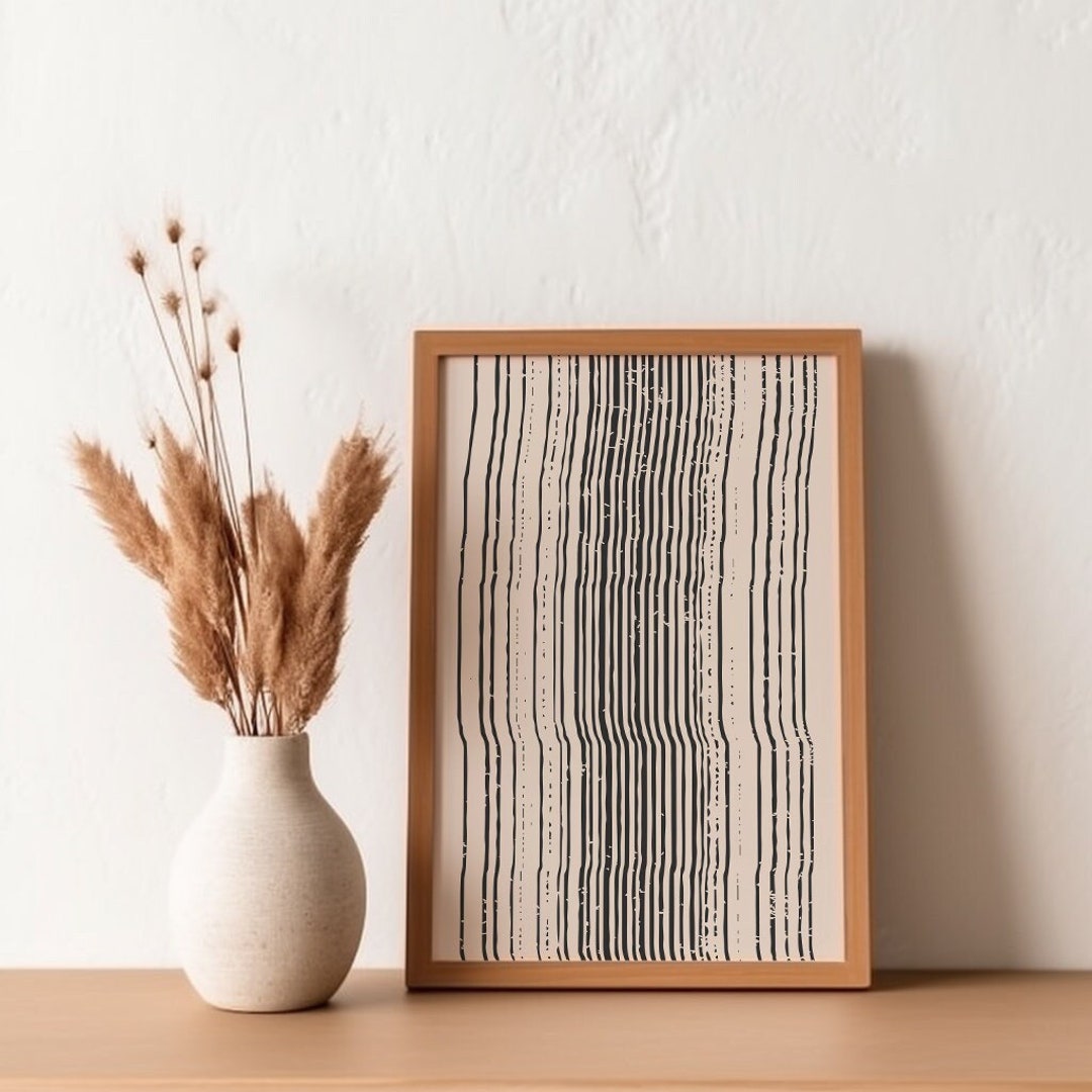Line Art, Japandi Decor, Japandi Art, Home Decor, Wall Print ...