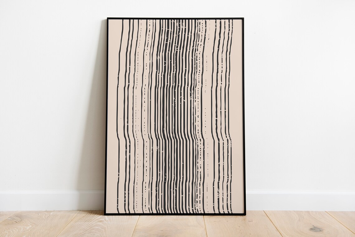 Line Art, Japandi Decor, Japandi Art, Home Decor, Wall Print ...
