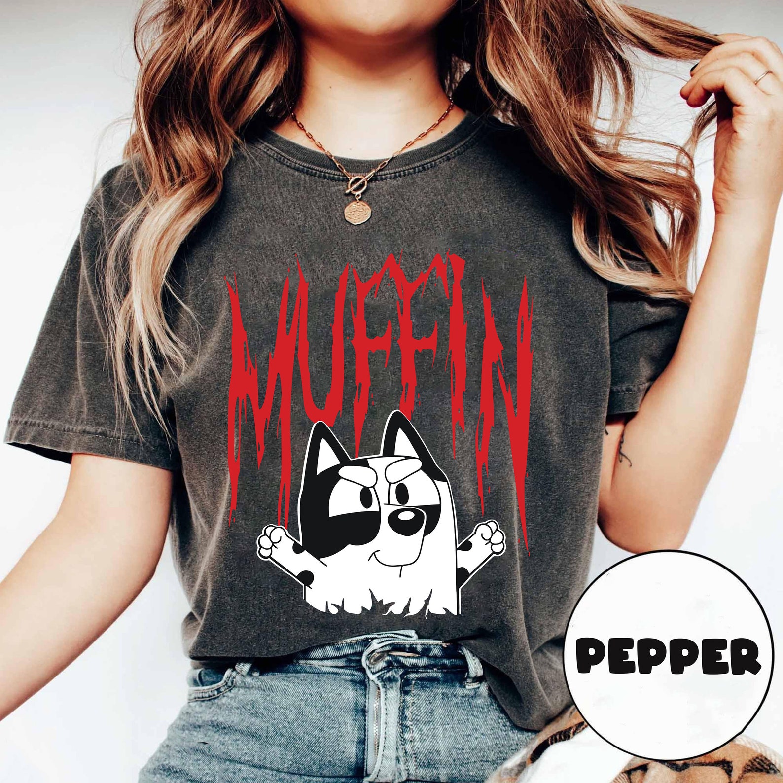 Muffin Bluey Png, Muffin Heeler Png, Bluey Muffin Png, Bluey Family Png ...