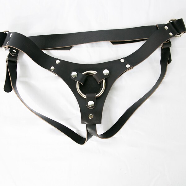 Mens Leather Harness Etsy