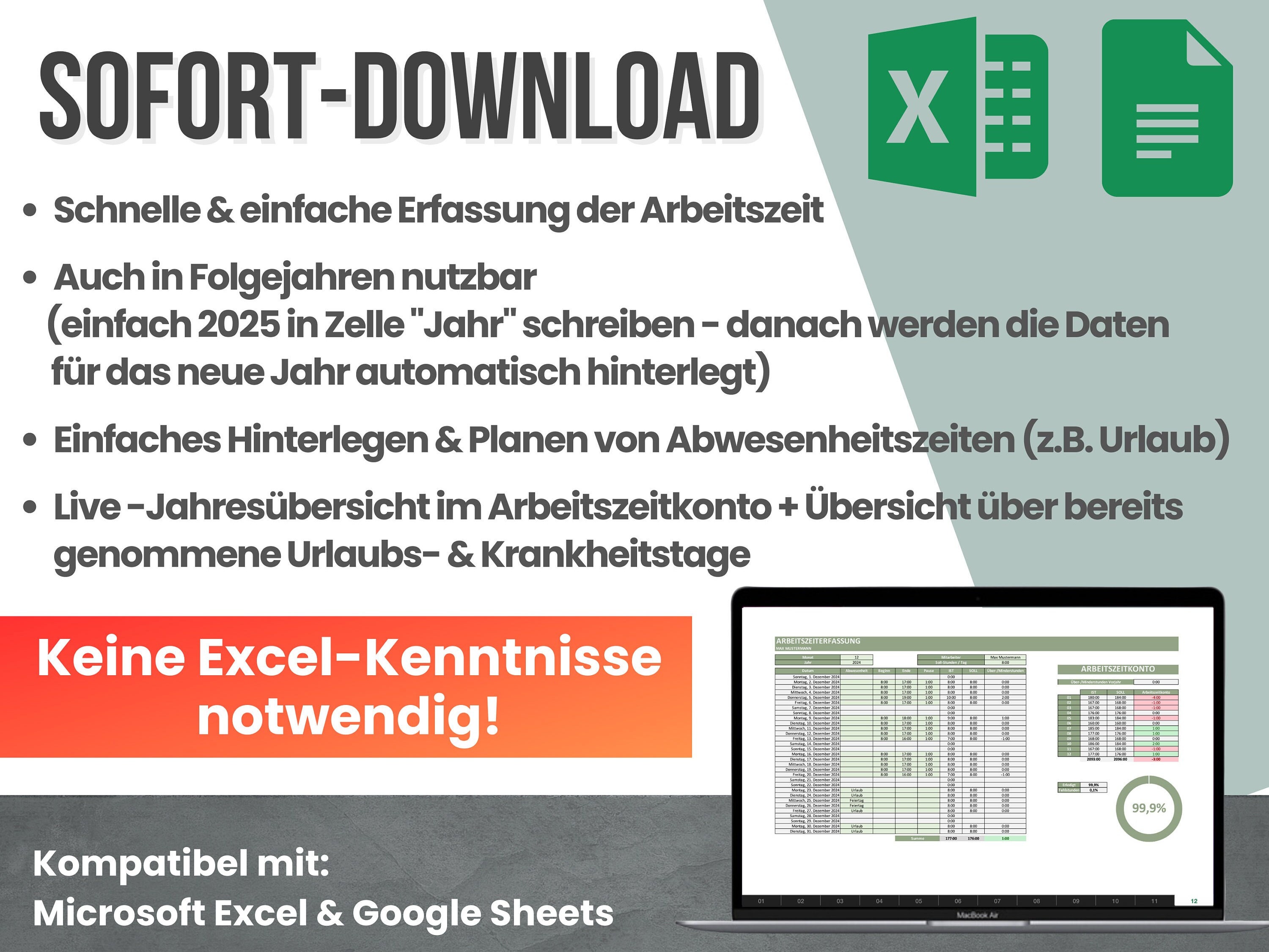 Arbeitszeiterfassung 2024 Excel Vorlage - Arbeitszeitnachweis ... Arbeitszeiterfassung 2024 Excel Vorlage - Arbeitszeitnachweis ...