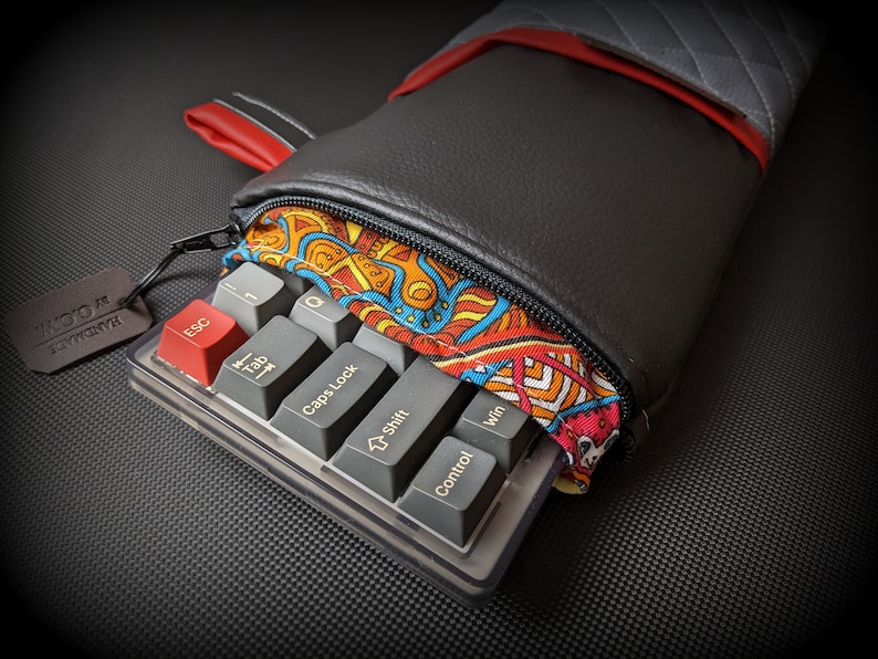 Handmade Custom Keyboard Case: Padded Pleather Sleeve - Etsy