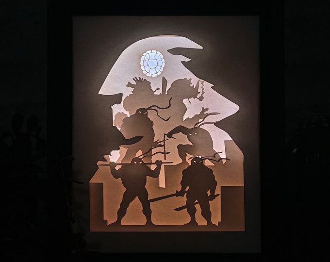 Teenage Mutant Ninja Turtles Light Personalized - Etsy