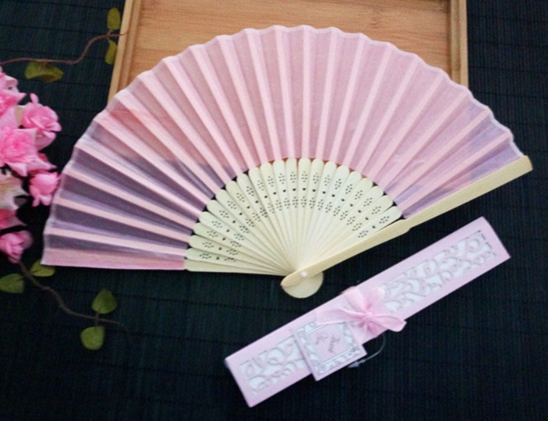 Free Engraving Custom Folding Fan Personalized Bride - Etsy