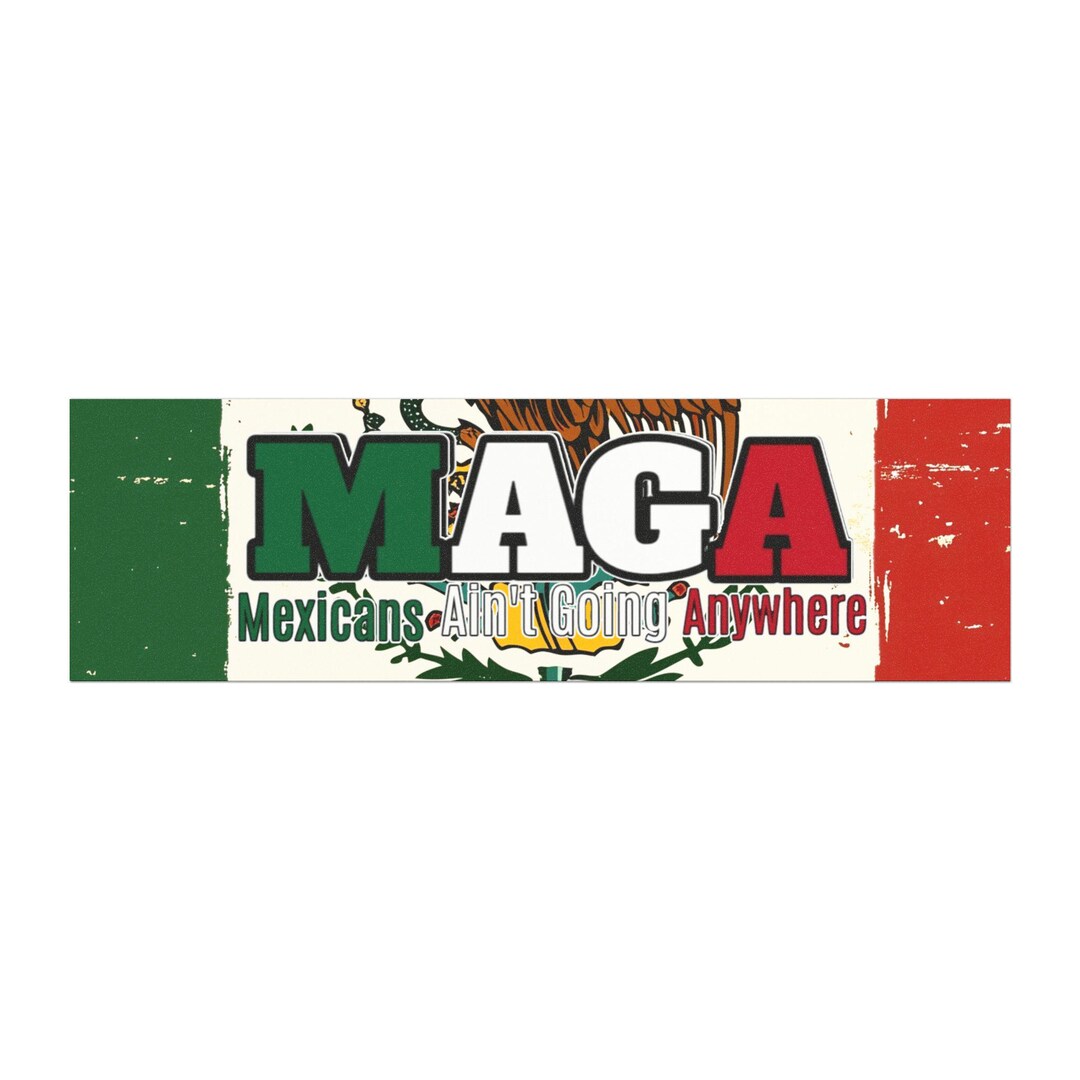 MAGA Mexicans Pride Magnet: Funny Car Decoration - Etsy