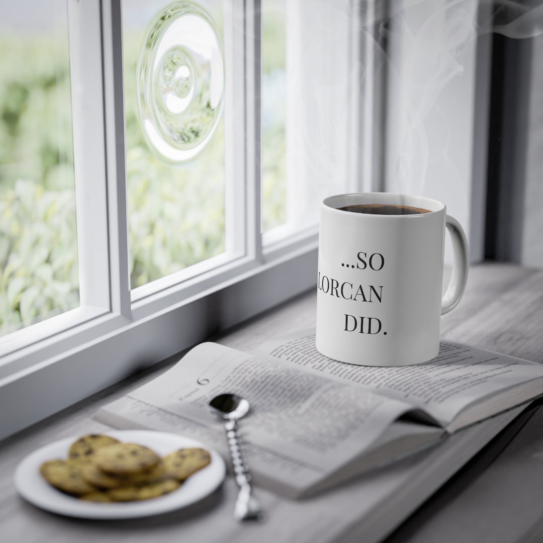 Tog Mug, Lorcan and Elide, Throne of Glass Mug, Reading Lover, Sjm ...