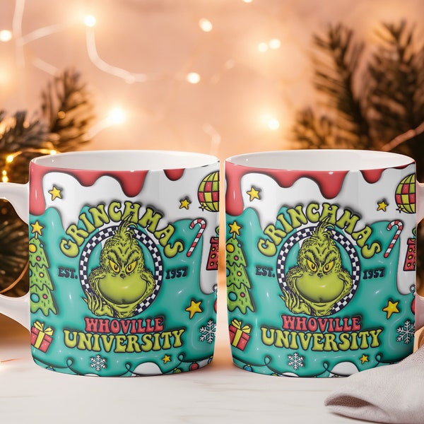 Grinch Mug - Etsy Canada