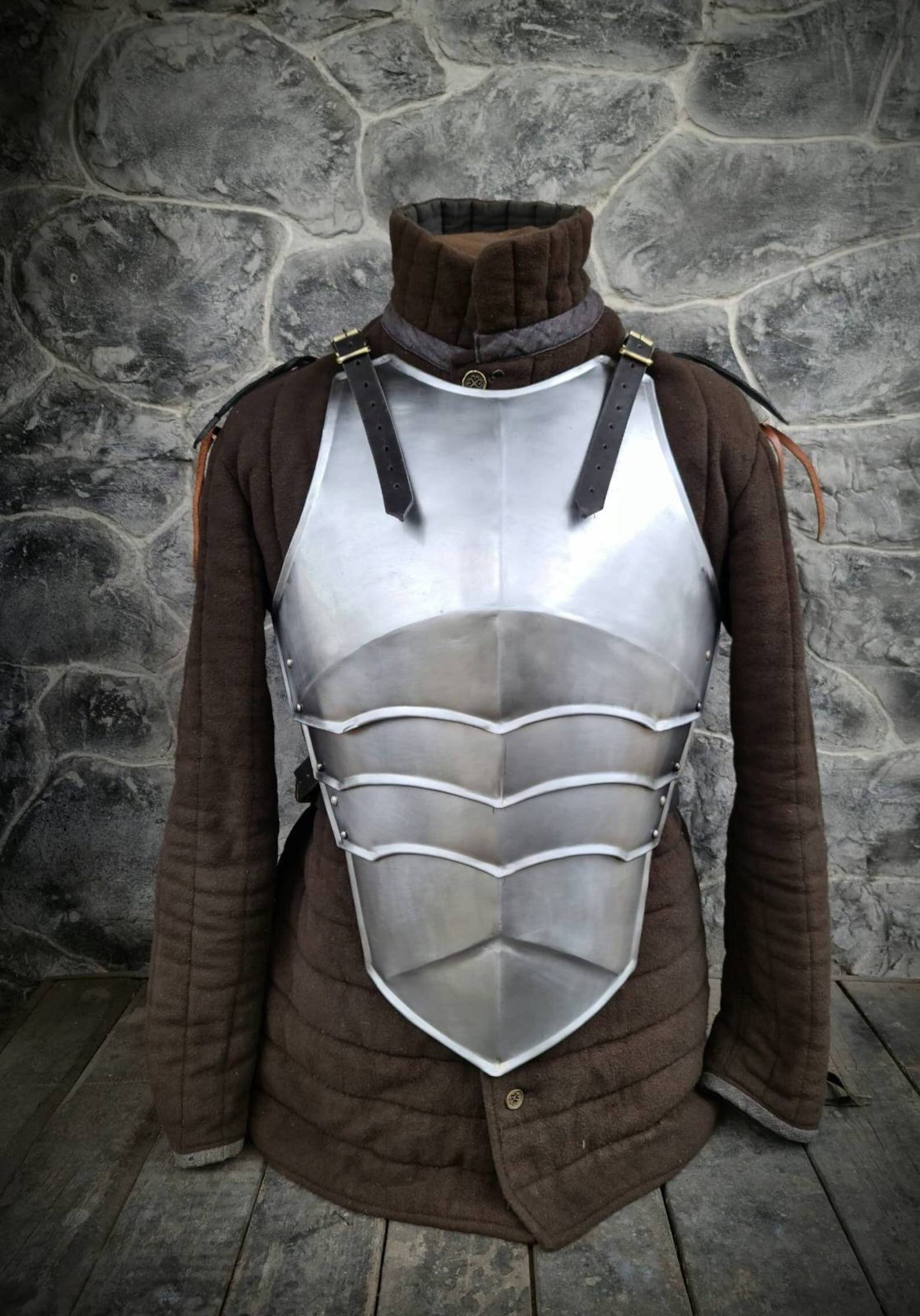 Medieval Fantasy Body Armor, Cosplay Chest, Steel Cuirass, Fantasy Ren ...