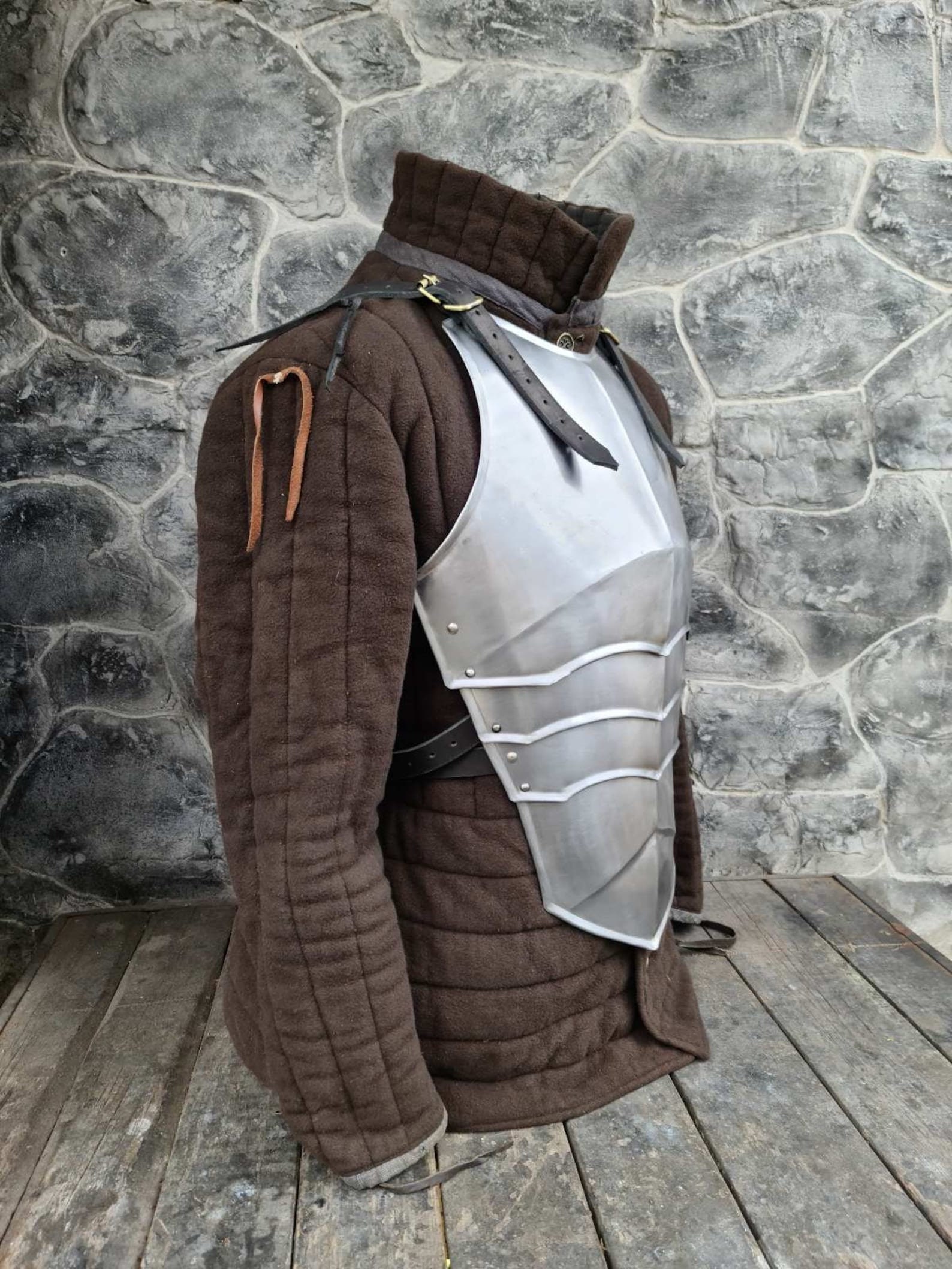 Medieval Fantasy Body Armor, Cosplay Chest, Steel Cuirass, Fantasy Ren ...
