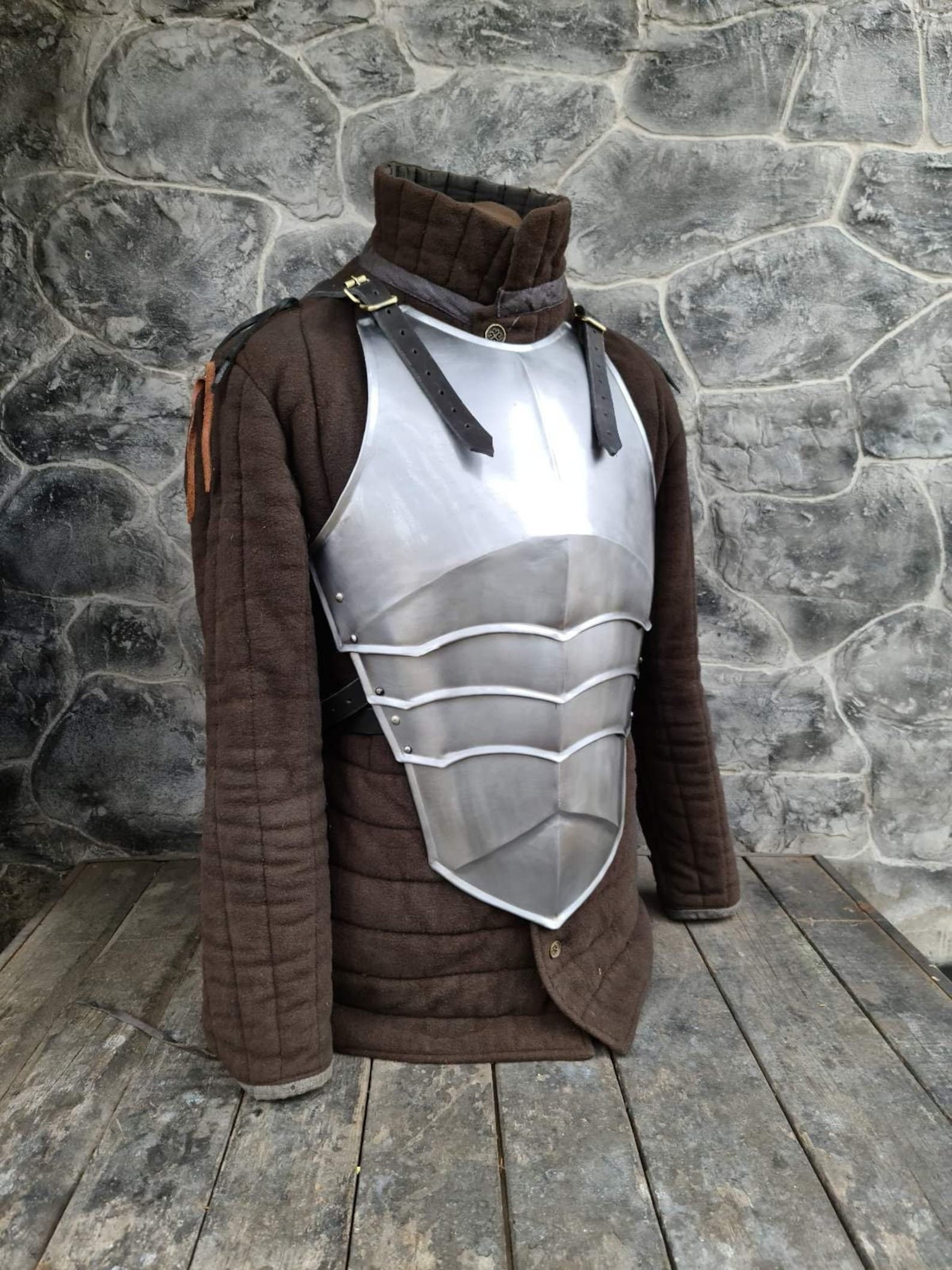 Medieval Fantasy Body Armor, Cosplay Chest, Steel Cuirass, Fantasy Ren ...