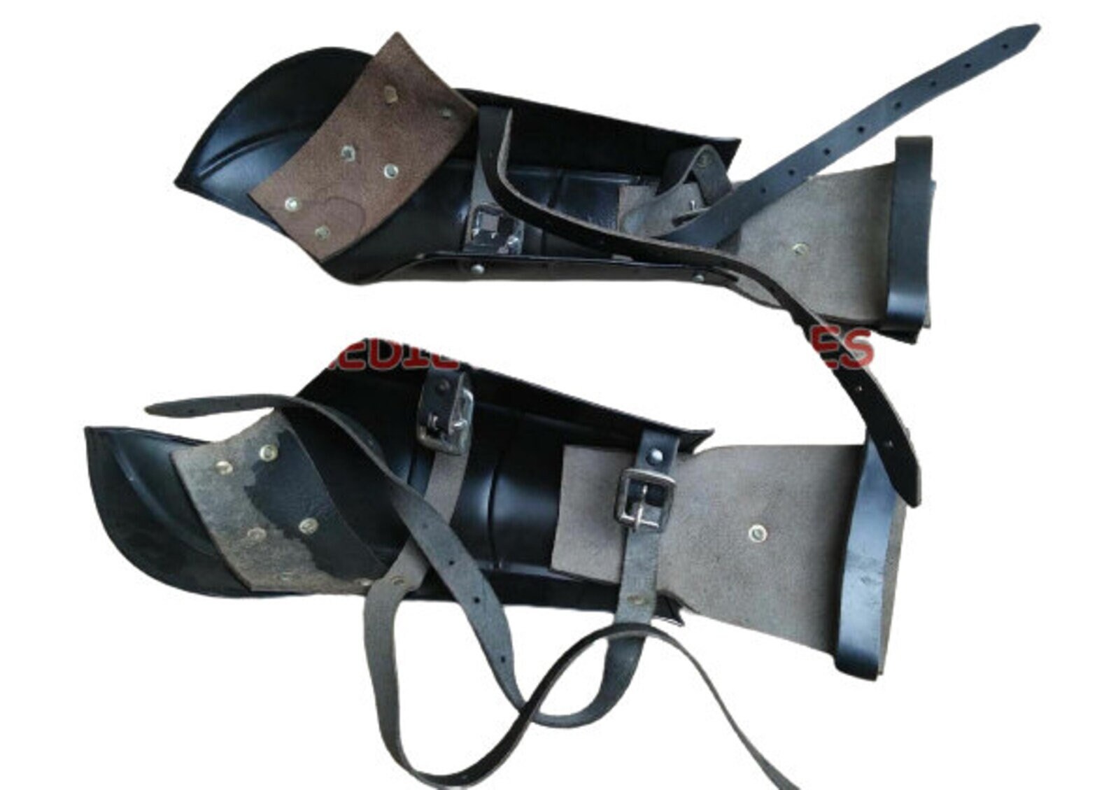 Medieval Steel Arm Bracers With Hand and Elbow Armor Viking Arm Bracers ...