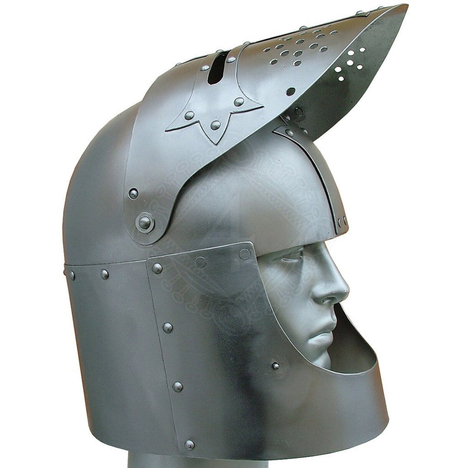 Medieval Knight Helmet Battel Ready Helmet Best Halloween Gift - Etsy ...